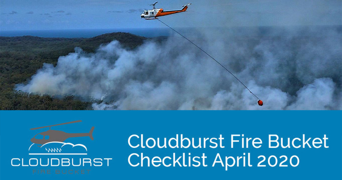 Cloudburst Fire Bucket Checklist - IMS New Zealand LimitedIMS New ...